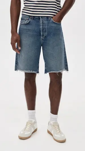 AGOLDE Anson Mid-rise Denim Shorts - Guide