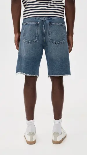 AGOLDE Anson Mid-rise Denim Shorts - Guide
