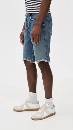 AGOLDE Anson Mid-rise Denim Shorts - Guide
