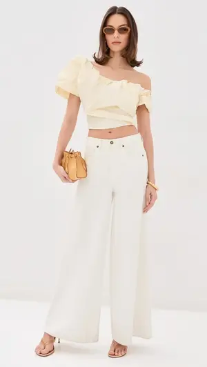 Paris Georgia Rio Blouse - Bone
