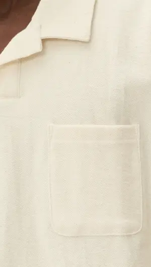 RHYTHM Vintage Terry Long Sleeve Shirt