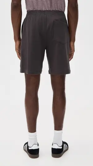 RHYTHM Terry Cotton Drawstring Shorts