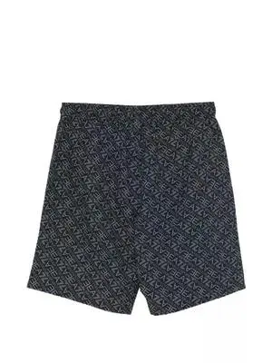 EA7 Logo-print Swim Shorts
