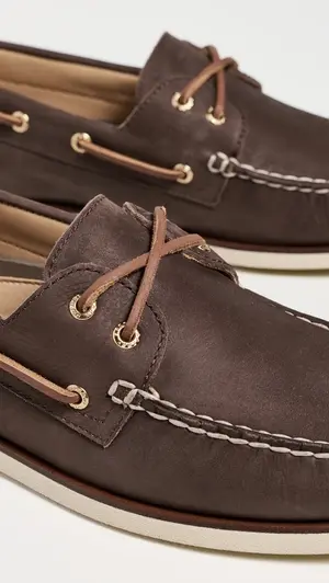 Sperry Gold Cup Authentic Original 2-eye Boat Shoe - Brown