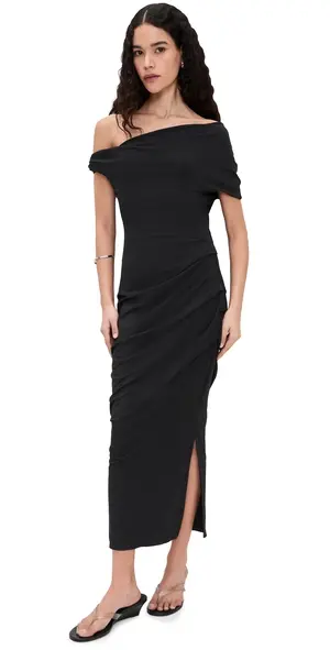 Paris Georgia Gathered Cocktail Dresses