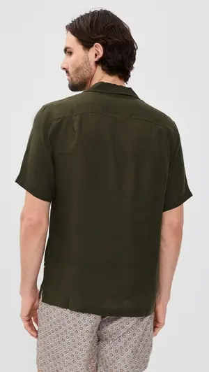 Orlebar Brown Maitan Ii Polo - Bayleaf Green