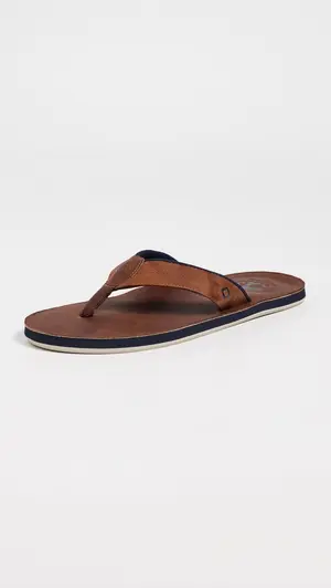 HARI MARI Nokona X Clipper Flip Flops - Walnut