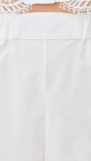Versace Mini Shorts - Optical White
