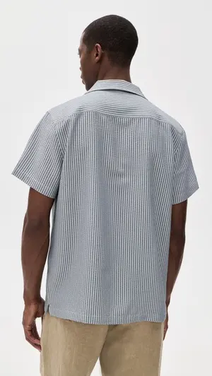 Rails Amalfi Shirt - Navy Deck Stripe