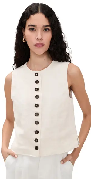 Women's Button-Front Vests