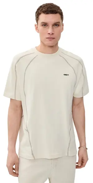 Obey Contrast Stitch Tee