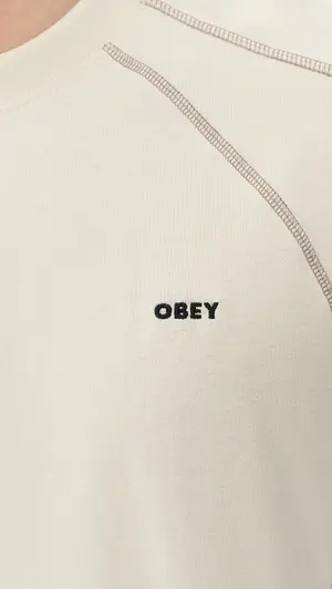 Obey Contrast Stitch Tee