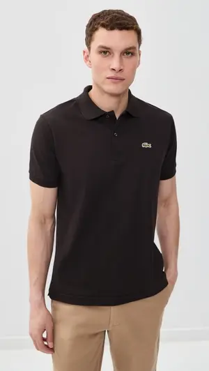 Lacoste Original Cotton Pique Polo - Brown