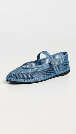 FLABELUS Isabella Mesh Flats - Blue