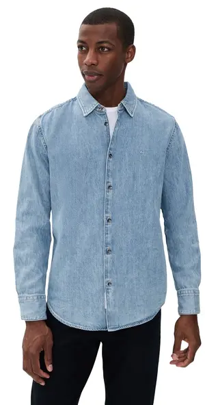 Rag & Bone Denim Shirts For Men