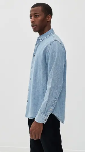 Rag & Bone Denim Tomlin Shirt - Conrad