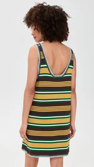 ALEMAIS Clover Knit Mini Dress