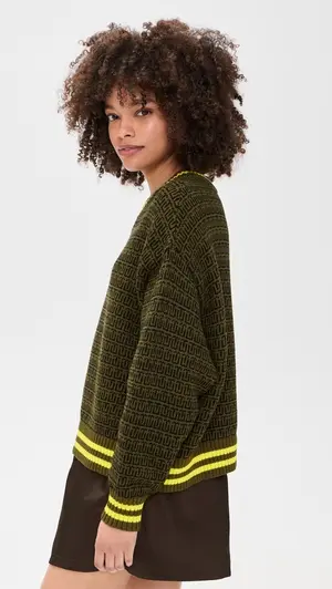 The Upside Knit Sweater - Abstract