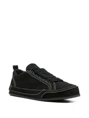 REPRESENT Alpha Wrap Canvas Sneakers - Black