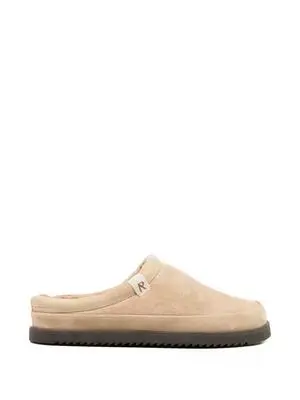 REPRESENT Summer Suede Mules - Neutrals