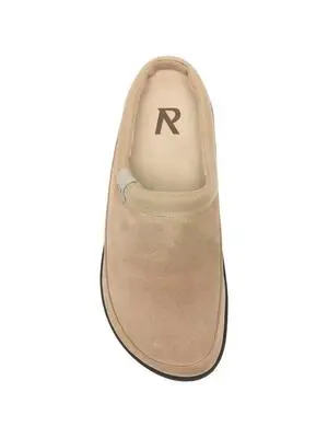 REPRESENT Summer Suede Mules - Neutrals