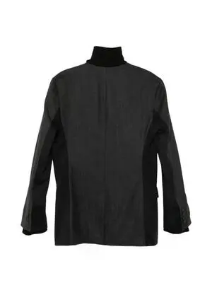 QASIMI Zip Pocket Wool Jacket