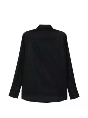 QASIMI Wool Zip Shirt