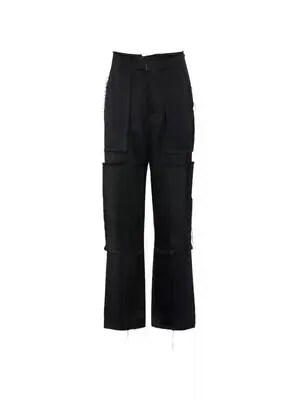 MAISON MARGIELA Raw-seams Trousers - Black