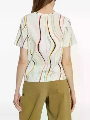 Paul Smith Patterned T-shirt - White