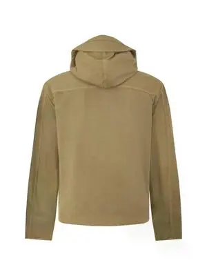 C.P. COMPANY Hooded Jacket With Side-pocket - Neutrals