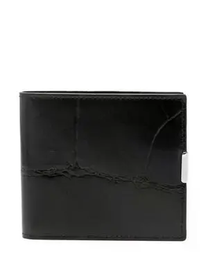 LEMAIRE Soft Tab Bifold Cardholder - Black