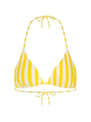 SIMONMILLER Striped Bikini Top - Yellow