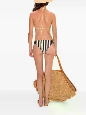 SIMONMILLER Striped Bikini Top - Yellow