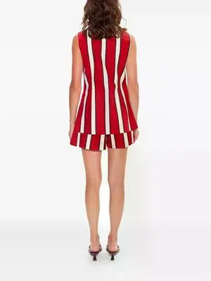 SIMONMILLER Del Mar Striped Top - Red