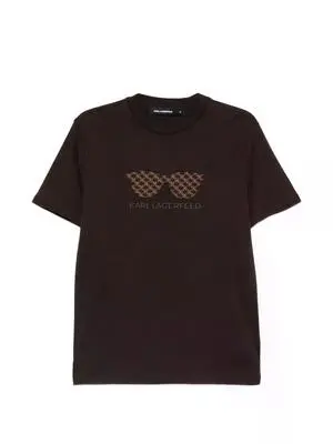 Karl Lagerfeld Sunglasses Graphic T-shirt