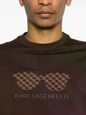 Karl Lagerfeld Sunglasses Graphic T-shirt