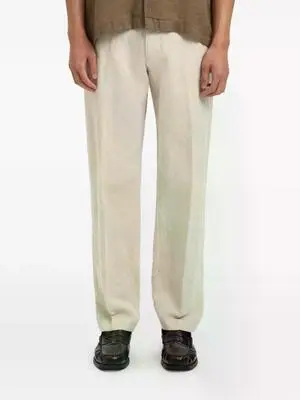 SELECTED Straight Trousers - White