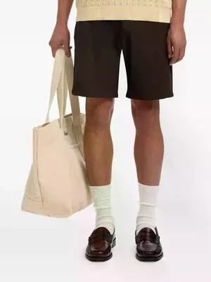 SELECTED Buttoned Shorts - Brown