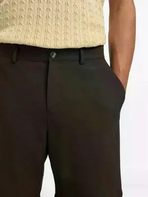 SELECTED Buttoned Shorts - Brown