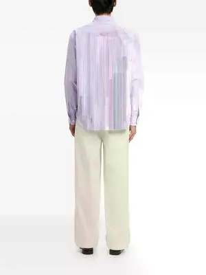SELECTED Striped Chest-pocket Shirt