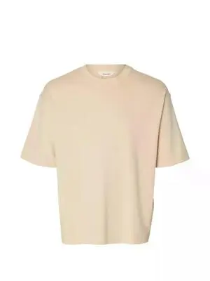 SELECTED Short-sleeve T-shirt - Neutrals