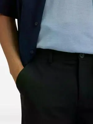 SELECTED Buttoned Shorts - Black
