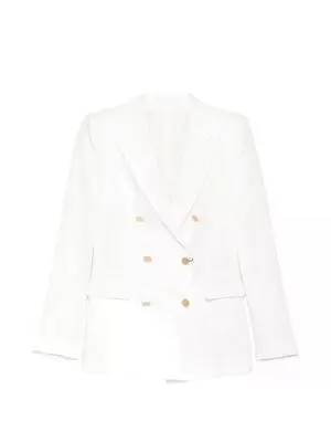 Tagliatore Double-breasted Blazer - White