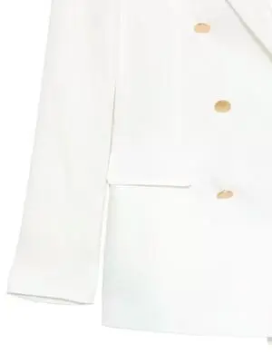 Tagliatore Double-breasted Blazer - White