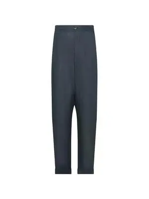 FRANZESE COLLECTION Linen Trousers - Blue