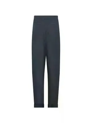 FRANZESE COLLECTION Linen Trousers - Blue