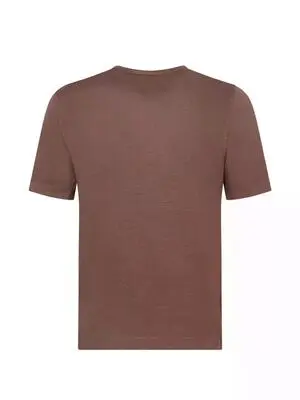 FRANZESE COLLECTION Crew-neck Short-sleeves T-shirt - Brown