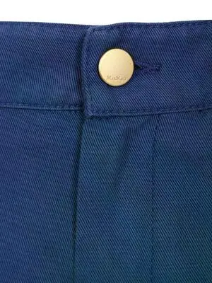 Max Mara Buttoned Drill Trousers