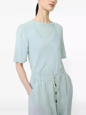 Studio Nicholson Votan Scoop-neck Top - Blue