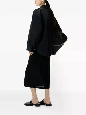 Studio Nicholson Paso Boxy Shirt - Black